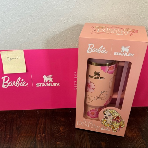 Stanley | Dining | Barbie X Stanley Just Peachy 8s 40oz 980s Peaches ...